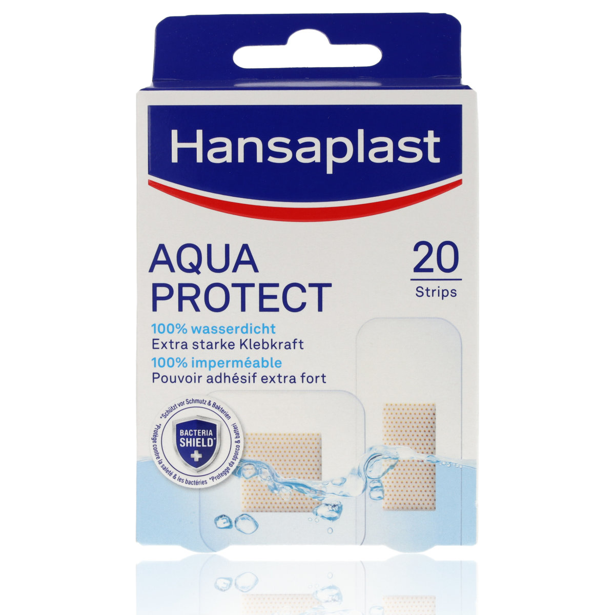 Hansaplast Aqua Protect 20 Strips, 3,95