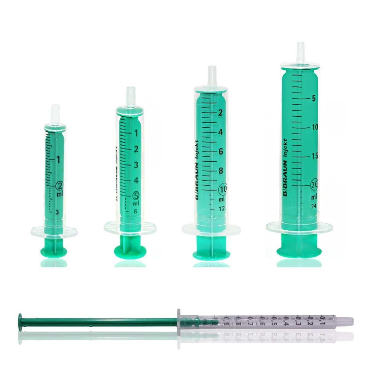 B.Braun Einmal-Spritzen Injekt 2-teilig 100Sk -Größe wählbar-