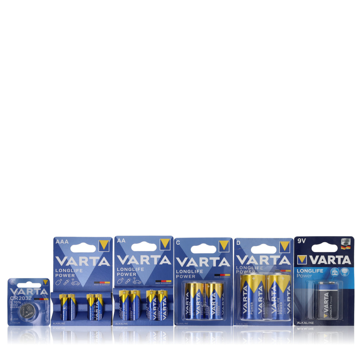 Varta Batterien -Größe wählbar-, 1,79